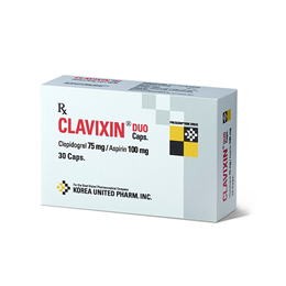 CLAVIXIN (Clopidogrel + Aspirin) DUO Cap.
